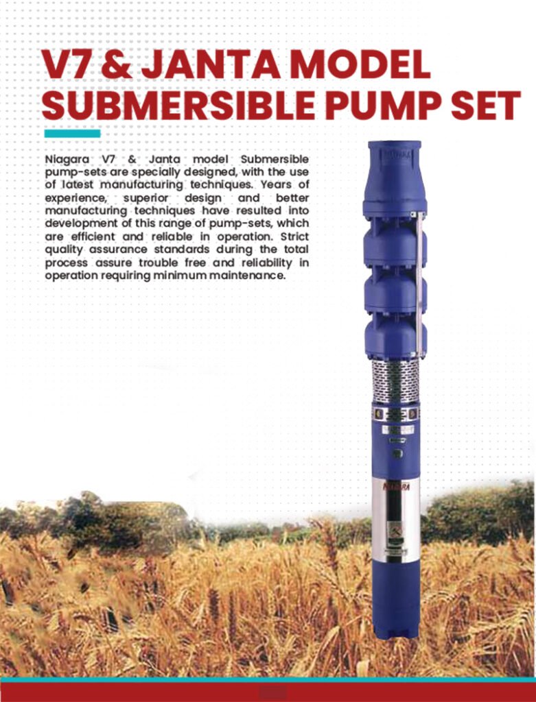 V7 & JANTA MODEL SUBMERSIBLE PUMP SET – Welcome to Niagara Pumps